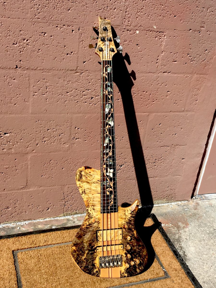 2015 Warrior Isabella 5 String 20th Anniversary Bass | The Guitar Broker