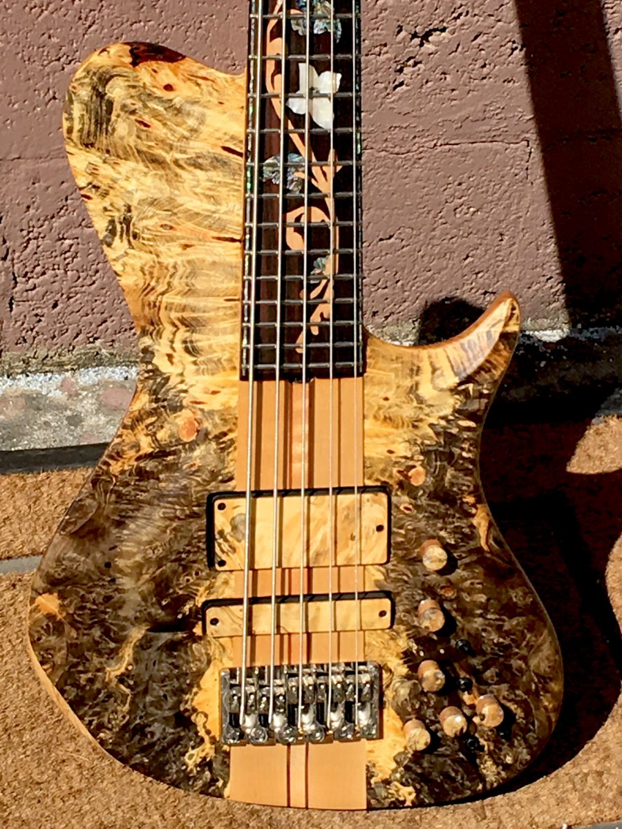 2015 Warrior Isabella 5 String 20th Anniversary Bass | The Guitar Broker